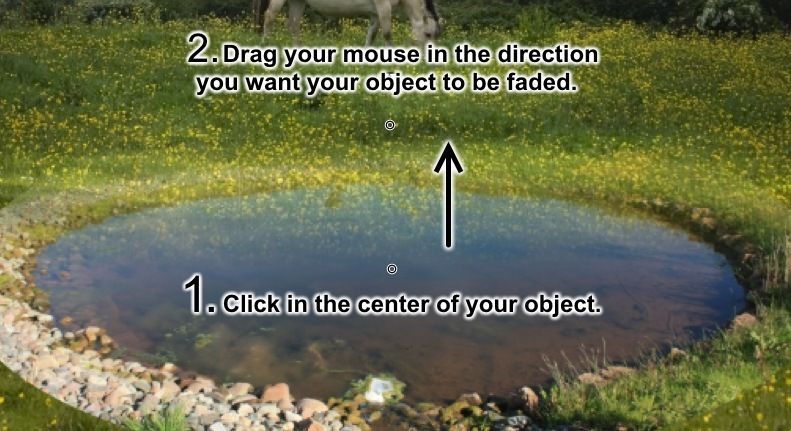 Gradient Blending - Blending Objects Using a Transparent Gradient - Image and Photo Touch-ups ...