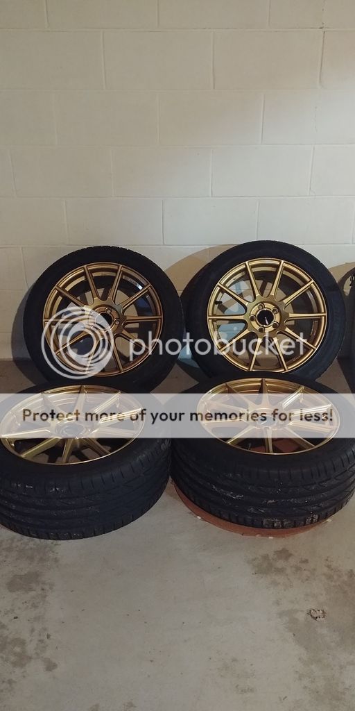 FS: (For Sale) NY: Enkei TS-10 Gold wheels 5x100 17x8 - NASIOC
