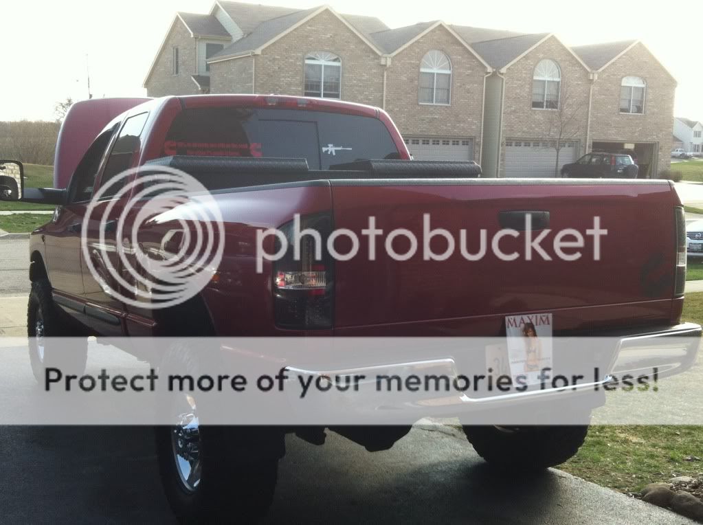 Blacked out Maroon 3rd Gen | Cummins Diesel Forum